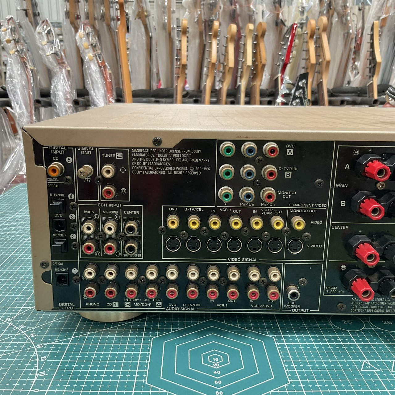 เครื่องขยายเสียง YAMAHA : DSP-AX620 - เครื่องเสียงมือสองญี่ปุ่น ...