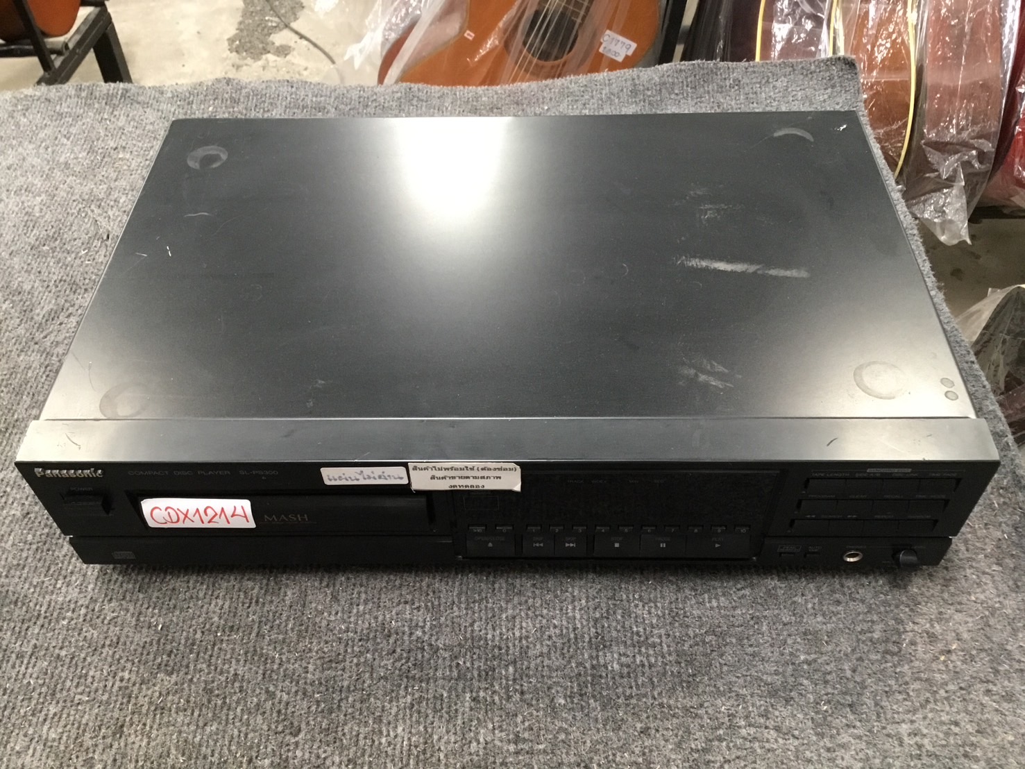 เครื่องเล่น CD - Panasonic : SL-PS300 สินค้าไม่พร้อมใช้(ต้องซ่อม) - เครื่องเสียงมือสองญี่ปุ่น ...