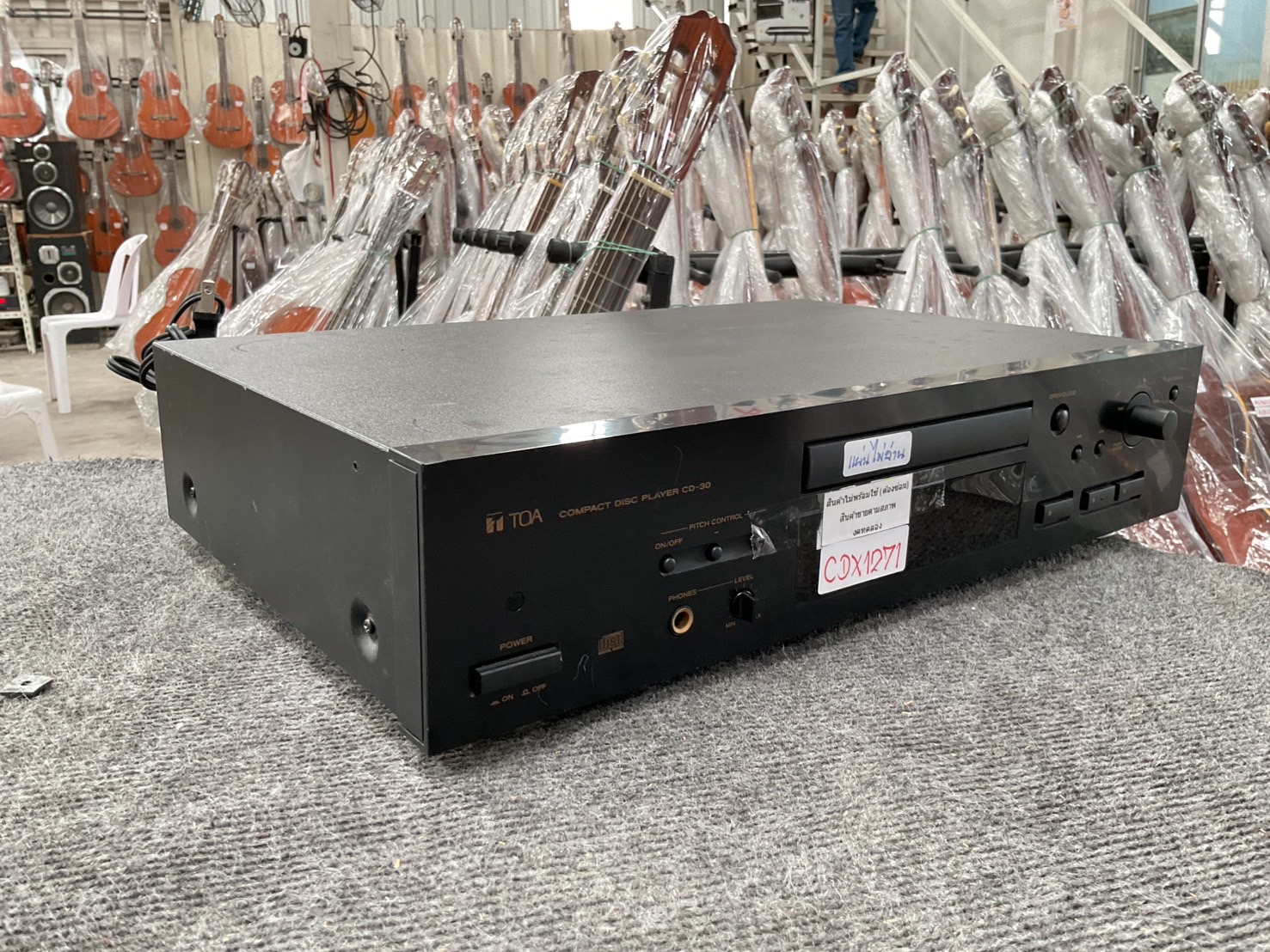 เครื่องเล่น CD - TOA : CD-30 สินค้าไม่พร้อมใช้(ต้องซ่อม) - เครื่องเสียงมือสองญี่ปุ่น : Inspired ...