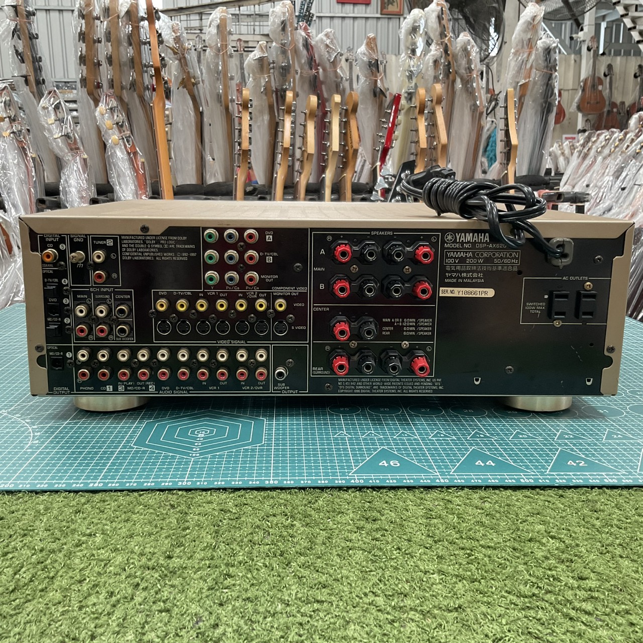เครื่องขยายเสียง YAMAHA : DSP-AX620 - เครื่องเสียงมือสองญี่ปุ่น ...