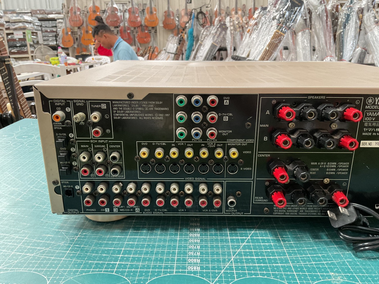เครื่องขยายเสียง YAMAHA : DSP-AX620 - เครื่องเสียงมือสองญี่ปุ่น ...