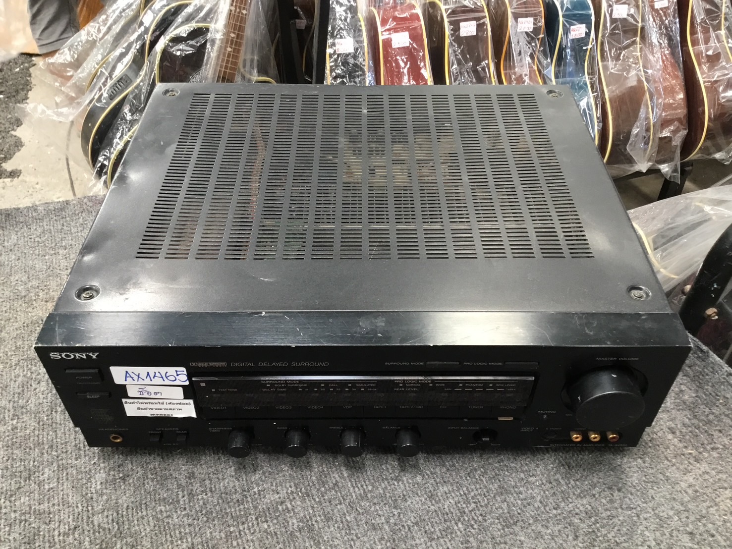 เครื่องขยายเสียง SONY : TA-AV550 สินค้าไม่พร้อมใช้งาน(ต้องซ่อม) - เครื่องเสียงมือสองญี่ปุ่น ...